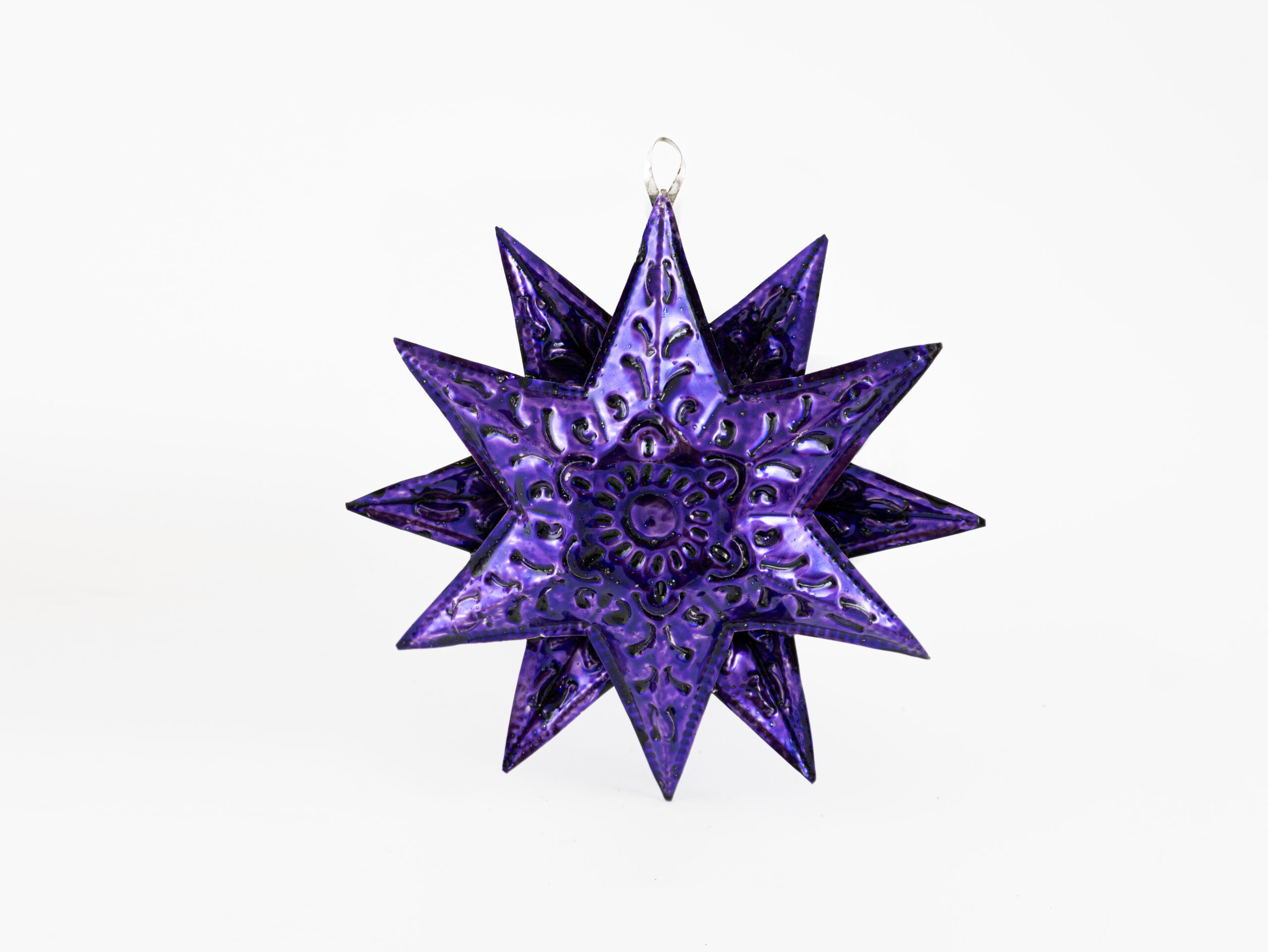 ESTRELLA MORADA CHICA JUEGO DE 4 PIEZAS - Biriart